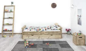 Steigerhouten bed Lyles kopen? Bestel nu [20%]