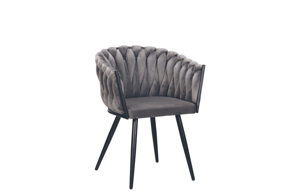 Wave chair velvet - donkergrijs kopen? Bestel nu [20%]